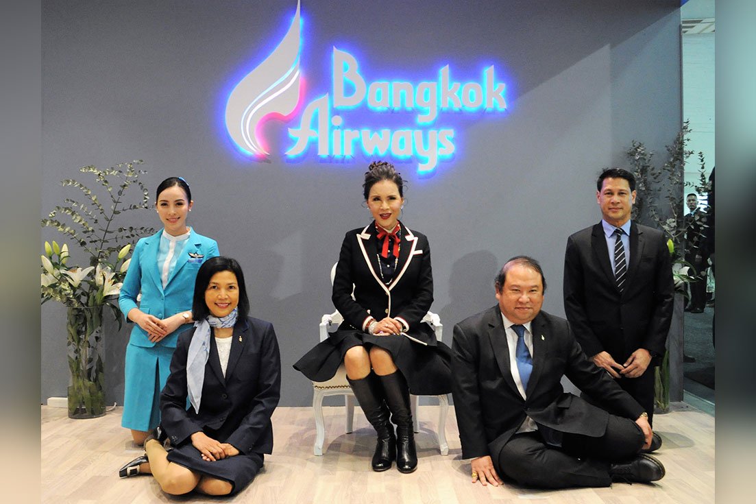 HRH Princess Ubolratana Rajakanya visits Bangkok Airways' booth at ITB 2019 | Bangkok Airways