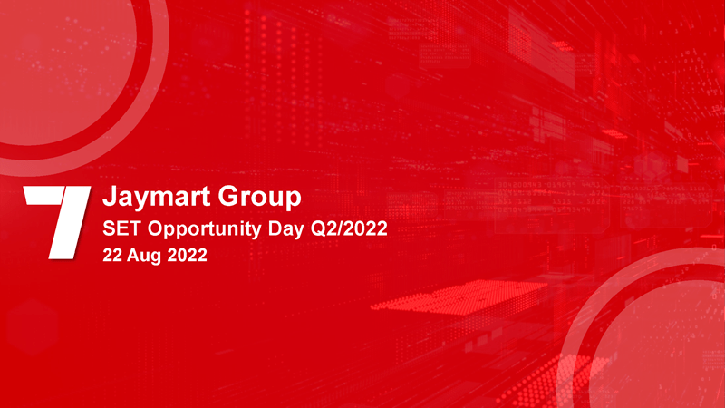 Presentations and Webcasts | Jaymart Group Holdings